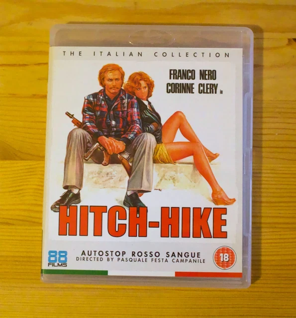 HITCH-HIKE BLU-RAY 88 Films Franco Nero David Hess Region B OOP $34.99 ...
