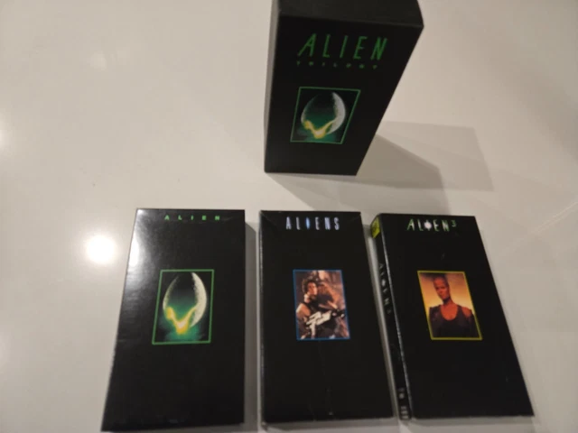 ALIEN TRILOGY BOX Set (VHS, 1995) Tested £14.59 - PicClick UK