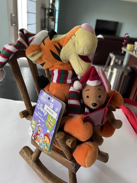 DISNEY TIGGER IN rocking chair Animated from Winnie the Pooh. WORKS £28 ...