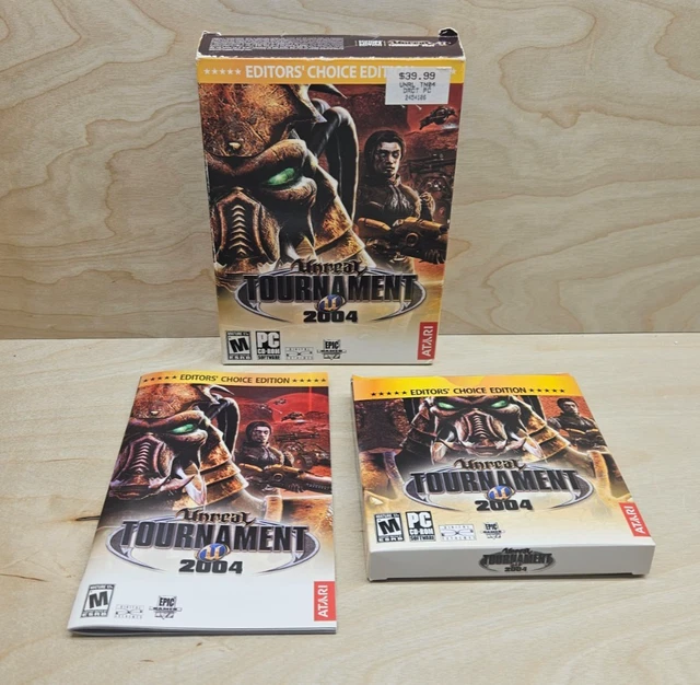 UNREAL TOURNAMENT 2004 - Editors Choice Edition - PC DVD-ROM GAME ...