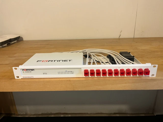 FORTINET FORTIGATE-60F NETWORK Security Firewall with RackMount $100.00 ...