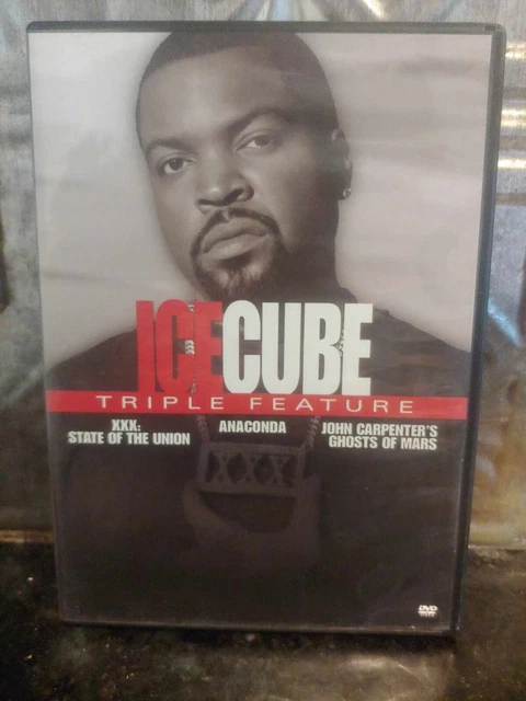 ICE CUBE TRIPLE Feature 3-Disc DVD Movies Set ANACONDA / Ghosts of Mars ...