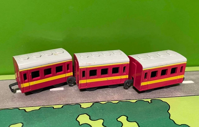 THOMAS CAPSULE PLARAIL Red Express Coaches EUR 8,88 - PicClick FR