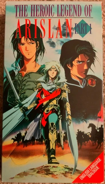 THE HEROIC LEGEND of Arislan: Part 1 (VHS, 1993, Dubbed) £4.57 ...