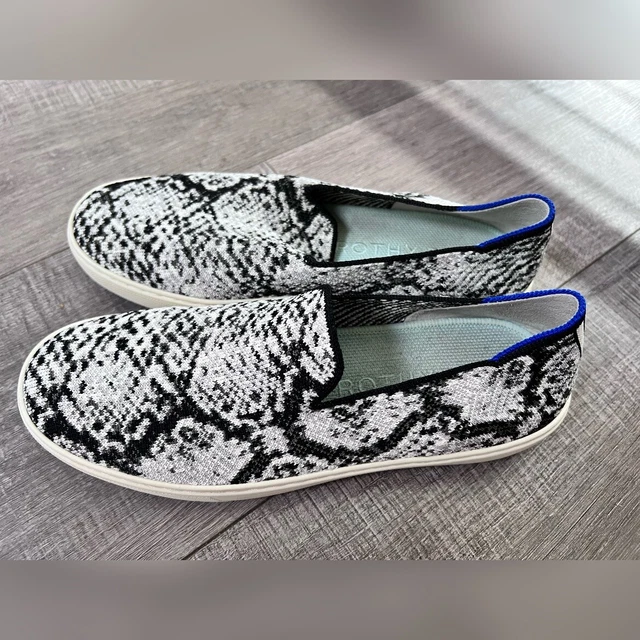 ROTHY'S THE ORIGINAL Slip On Sneaker in Python Size 8 £63.01 - PicClick UK