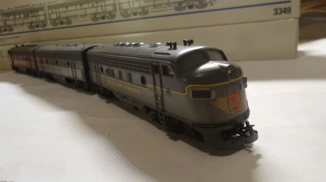 MÄRKLIN H0 3349 3-tlg. US Diesellok F7 Elektro-Motive in OVP aus ...