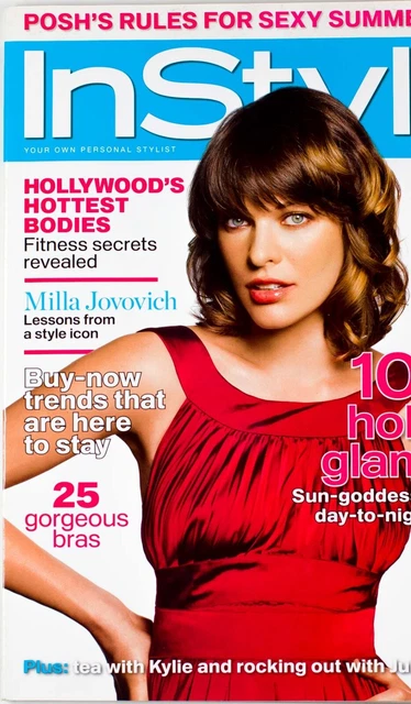 MILLA JOVOVICH KYLIE Minogue Juliette Lewis Victoria Beckham INSTYE ...