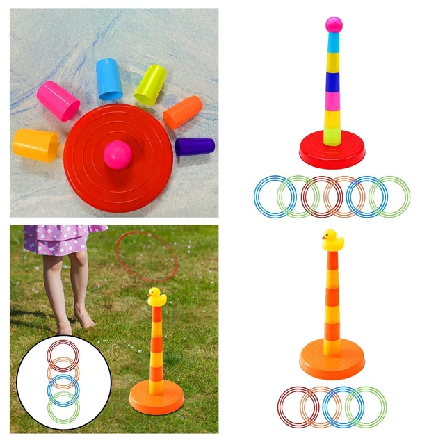SPORT TOSS GAME Set Kids Ferrule Game Puzzle Toy for Children Garden £9 ...