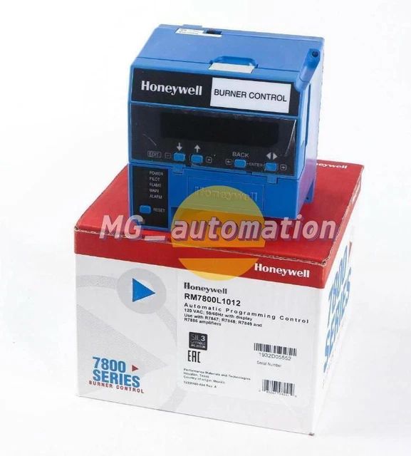 NIB HONEYWELL RM7800L1012 Burner Control RM7800L 1012 Free Expedited ...