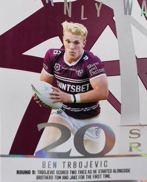 2022 SEASON TO Remember-SR16-Ben Trbojevic-Sea-Eagles-2023 NRL Traders ...