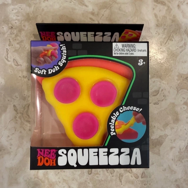 NEEDOH SQUEEZZA PIZZA Nee Doh Squishy Sensorial Inquieto Juguete Alivio ...