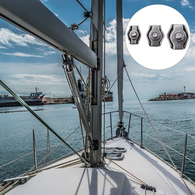 12 PCS SERRE-CÂBLES Clips Kits Serre-fil Métallique Mandrin EUR 8,59 ...