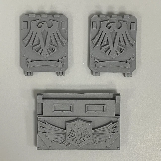 FORGE WORLD CORBEAU Garde Rhinocéros Portes Emblèmes Symbols de ...