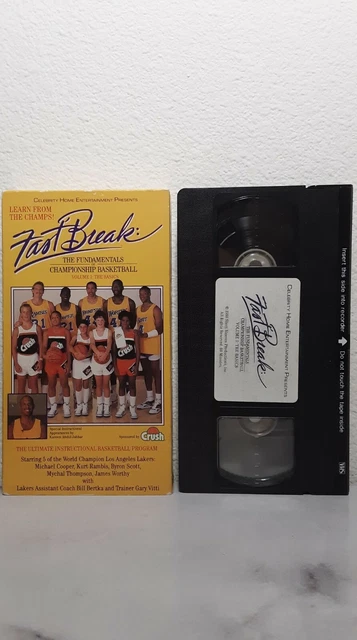 FAST BREAK: FUNDAMENTALS of Basketball (VHS) *Presented by Crush Soda ...