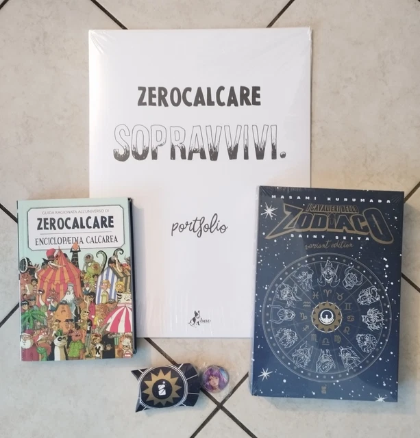 ZEROCALCARE PORTFOLIO SOPRAVVIVI + Enciclopedia Calcarea + Cav. Zodiaco Variant EUR 129,00 ...