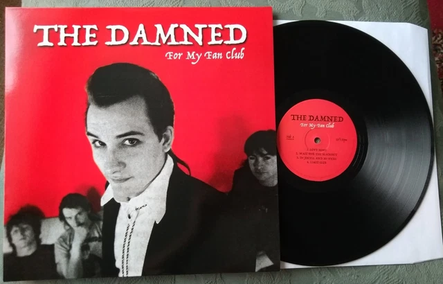 THE DAMNED FOR My Fan Club UK 2025 Black Vinyl Unplayed 7 Live Tracks £ ...