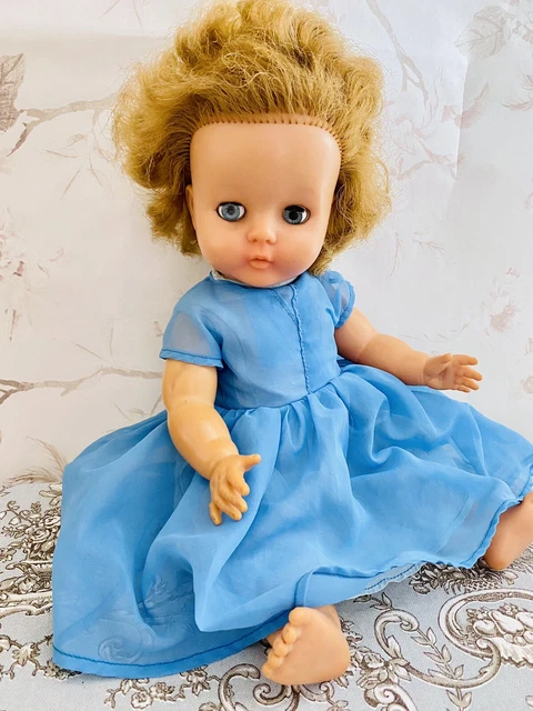 CUTE VINTAGE PEDIGREE Rubber Doll 1950s Childrens Toys Dollies ...