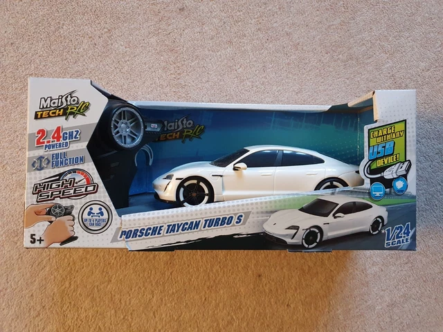 MAISTO REMOTE CONTROL Porsche Taycan Turbo S Car New £11.50 - PicClick UK