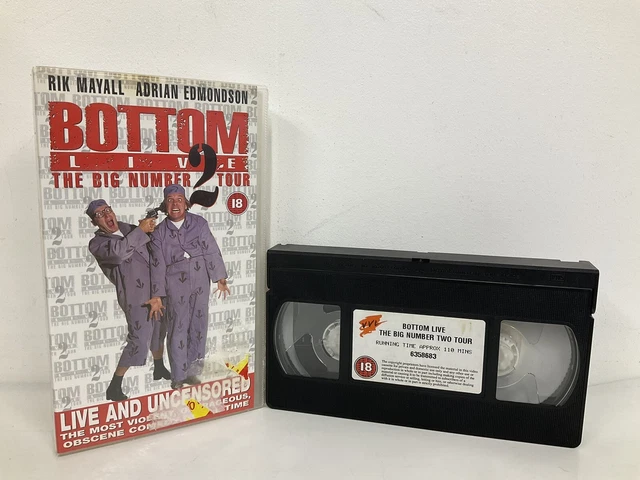 VHS BOTTOM LIVE The Big Number 2 Tour EUR 13,94 - PicClick FR