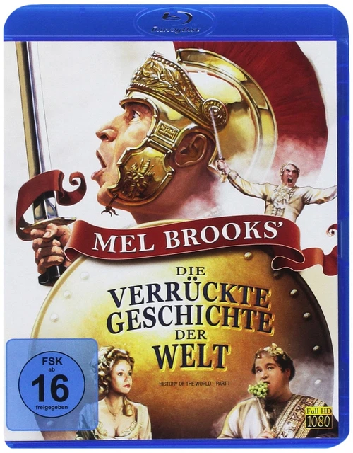 MEL BROOKS - Die verrückte Geschichte der Welt (DVD) Mel Brooks Dom ...