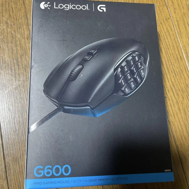 LOGICOOL LOGITECH G600T MMO Gaming Mouse 20 Programmable Buttons 8200 ...