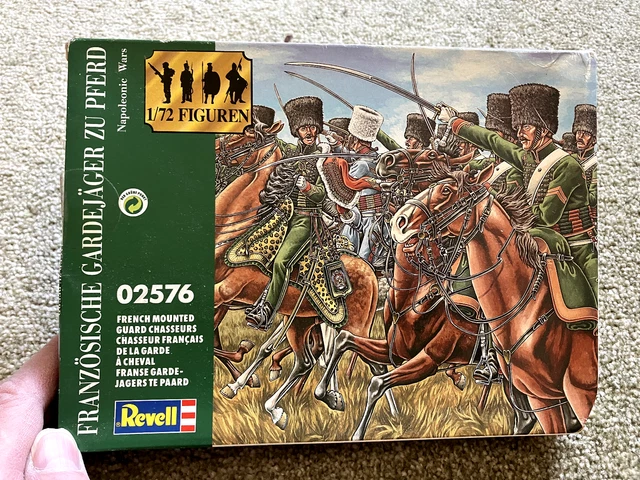 REVELL 02576. FRENCH Mounted Guard Chasseurs. Napoleonic 1/72 Scale ...