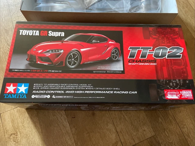 TAMIYA TT02 TOYOTA Gr Supra New Sealed £109.88 - PicClick UK