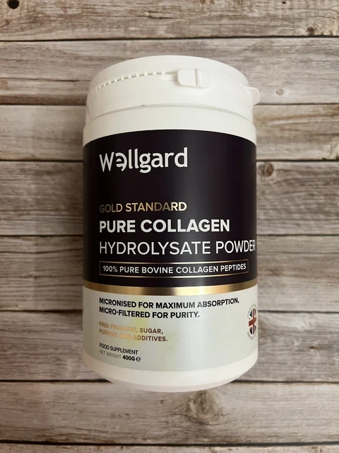 COLLAGEN POWDER, GOLD Standard Bovine Peptides Powder by Wellgard Free ...