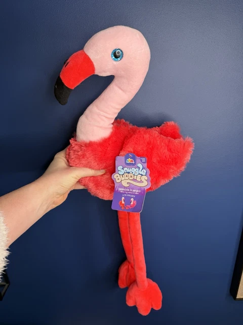 ADDO FLAMINGO PINK soft plush toy tagged long legs £14.99 - PicClick UK