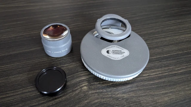 LEICA INVERTED MICROSCOPE Hoffman Modulation Contrast Condenser $125.00 ...