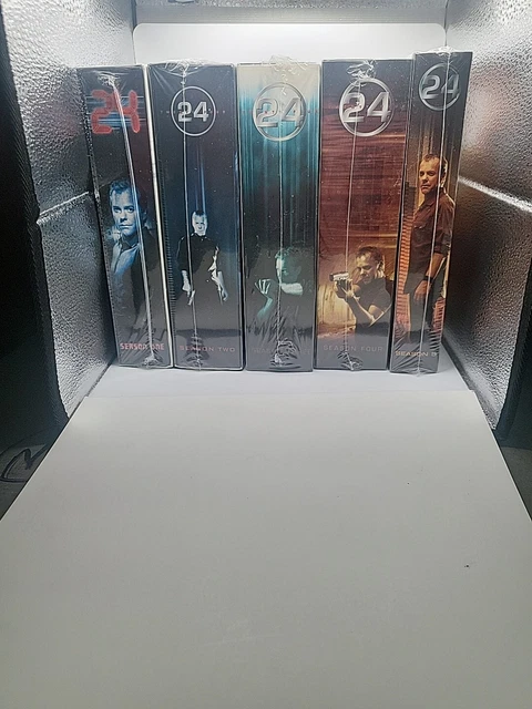 24 COMPLETE SEASONS 1-5 DVD Kiefer Sutherland Factory Sealed Box Sets 1 ...