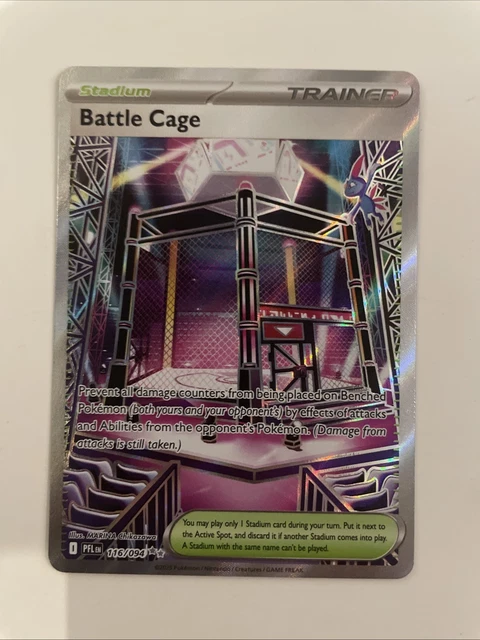 POKÉMON TCG PHANTASMAL Flames Battle Cage 116/094 Full Art Near Mint £4 ...