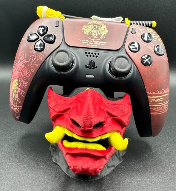 🔥3D 🔥GHOST OF Tsushima Inspired Display Samurai Controller Supporto per ...