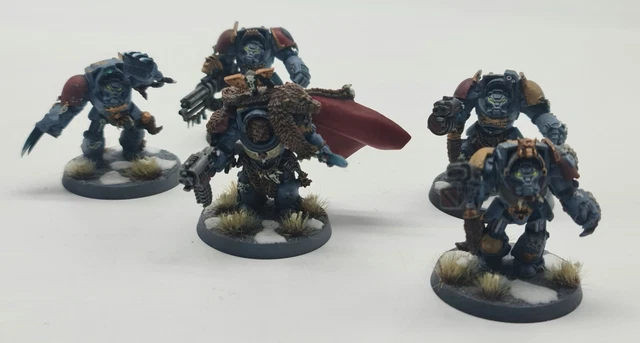WOLF GUARD TERMINATORS Space Wolves Space Marines Warhammer 40K EUR 39 ...
