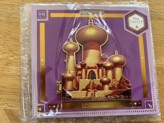 DISNEY ALADDIN PRINCESS Jasmine Castle Pin 7/10 Limited Edition £12.99 ...
