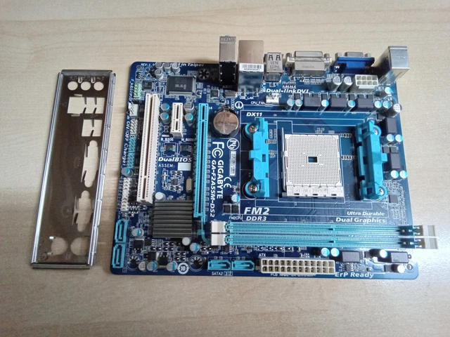 GIGABYTE GA-F2A55M-DS2 SOCKET FM2b mATX motherboard £19.50 - PicClick UK