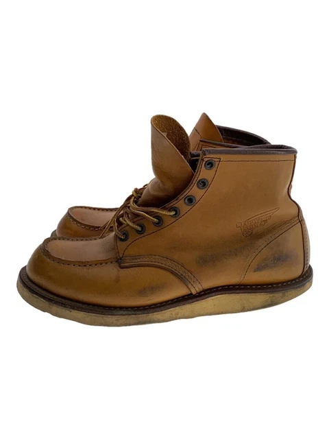RED WING LACE-UP Boots 6 Inch Mock Toe/Us9/Brw/Leather 982 £278.60 ...