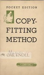 SIMPLE AND ACCURATE Method Of Copyfitting.|A $19.00 - PicClick