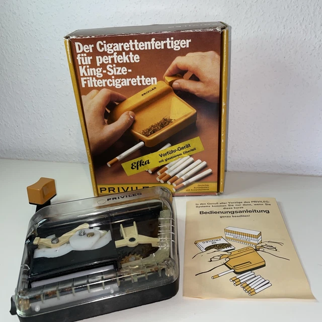 PRIVILEG EFKA RETRO Zigarettenstopfmaschine Sonderversion mit ...