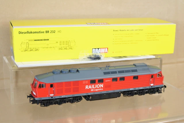 BRAWA 41044 DIGITALE DB Railion Logistics Classe Br 232 675-9 Diesel ...