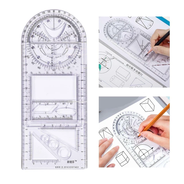 ROTATION ANGLE ROUND Template Drawing Ruler Children Designer $7.24 ...