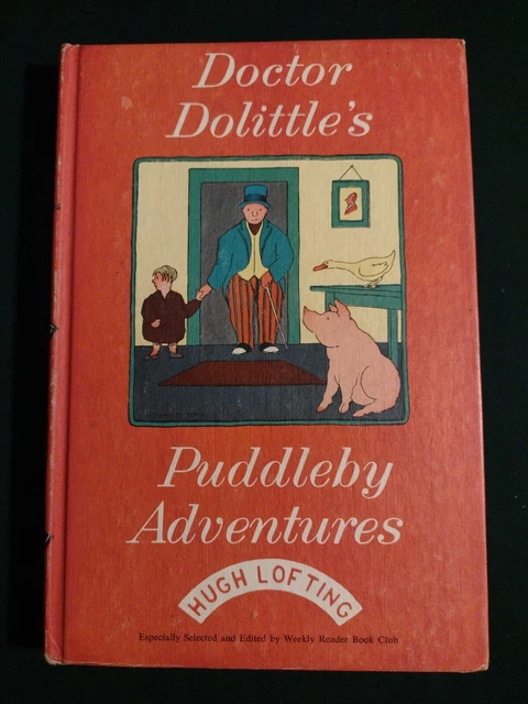 DOCTOR DOLITTLE'S PUDDLEBY Adventures par Hugh Lofting (couverture ...