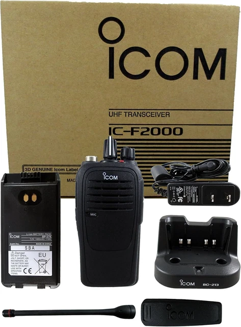 ICOM IC-F2000 FUNKGERÄT uhf transceiver neuwertig EUR 20,00 - PicClick DE