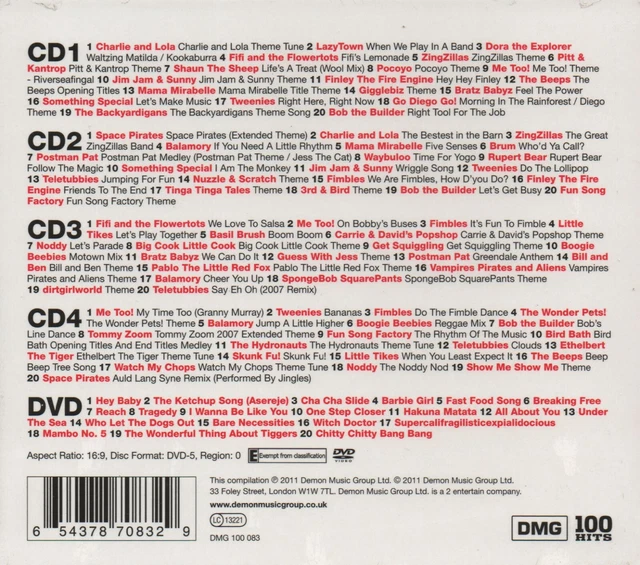 100 HITS - KIDS - CD / DVD album (Brand new & sealed) £5.99 - PicClick UK