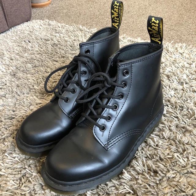 DR MARTENS UK 6 Eu 39 Womens Black Soft Leather Biker Chelsea Ankle Boots £68.00 - PicClick UK