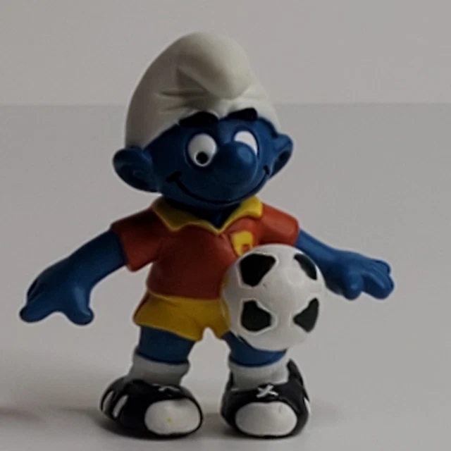 SMURFS 20031 POSTMAN Smurf Mail Man Figure Rare Vintage Toy Figurine £7 ...