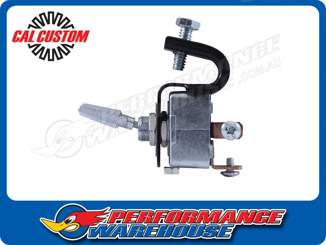 CAL CUSTOM HEAVY Duty 12v Clamp-On Under Dash On/Off Toggle Switch, CAL ...