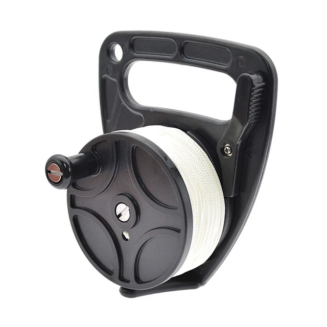 TAKE CONTROL FOR Underwater Scuba Diving Reel with Stopper Clip & Snap ...