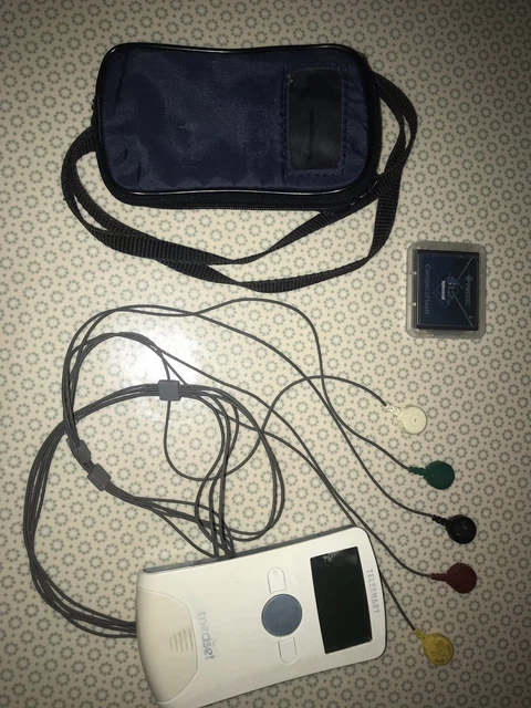 TELESMART H HOLTER Recorder (Langzeit-EKG) mit Kabel und Speicherkarte ...