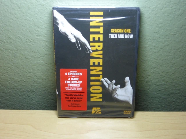 INTERVENTION: SEASON ONE 1 Then and Now (DVD) A&E Brand New Sealed $9. ...